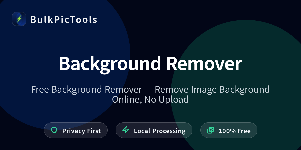 Free Background Remover — Remove Image Background Online, No Upload ...